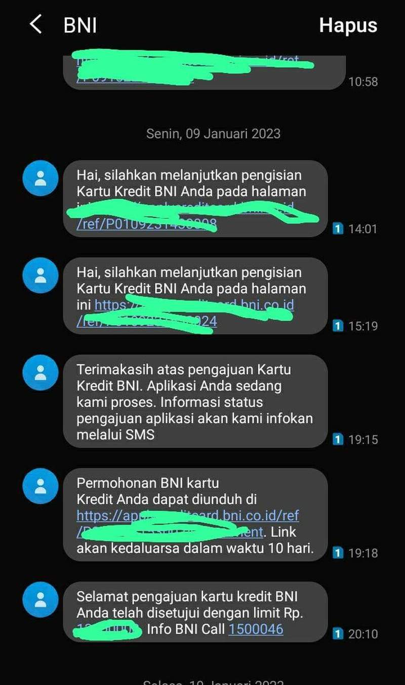 Kartu Fisik BNI Tidak Kunjung Datang