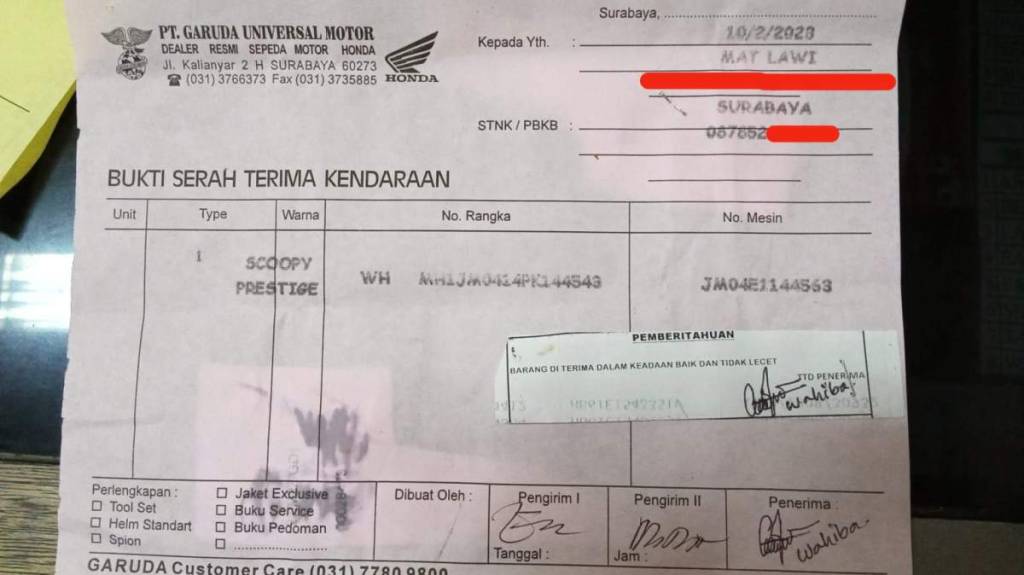 Beli Scoopy Baru Rasa Second