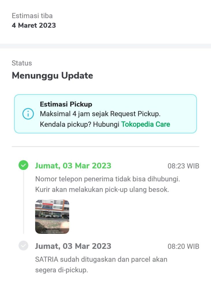 Kurir Sameday Anteraja "Pick up" Suka-Suka