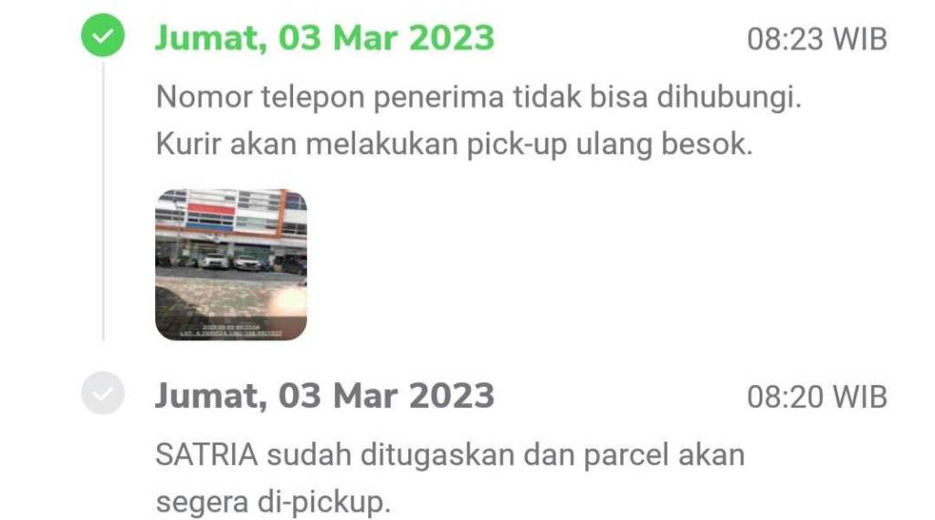 Kurir Sameday Anteraja "Pick up" Suka-Suka