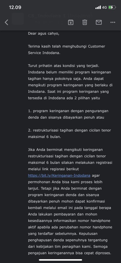 Proses Panjang Restrukturisasi di Indodana