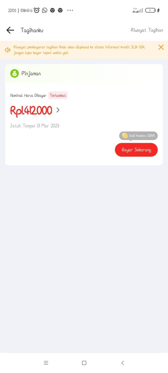 Tagihan Mencurigakan Akulaku