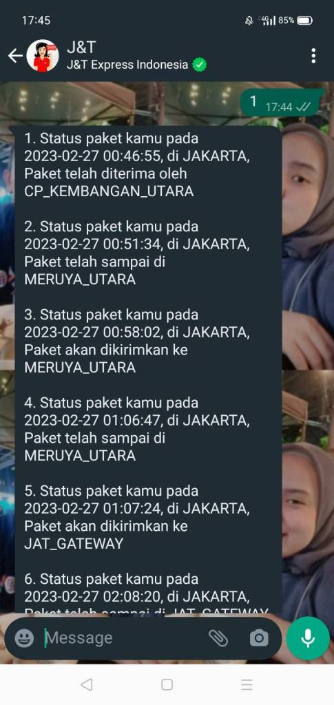 Paket J&T Express Tak Kunjung Datang
