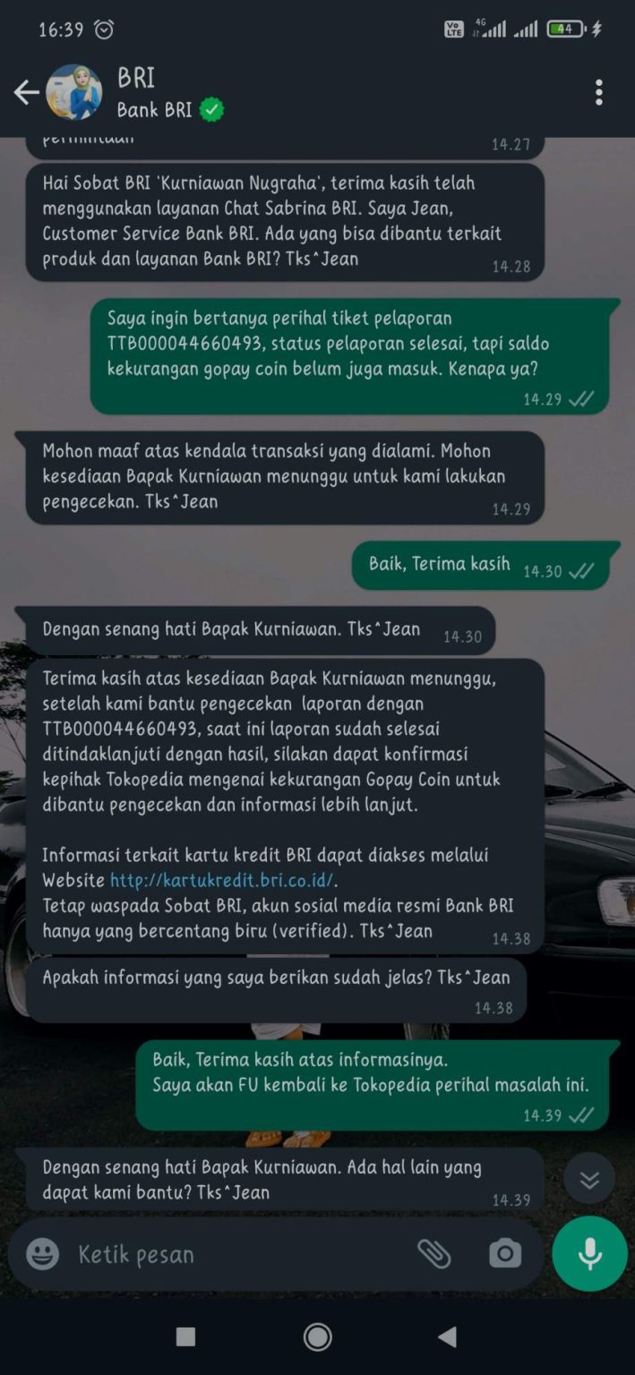 "Unlimited Cashback" Penggunaan Tokopedia Card yang Tidak Sesuai