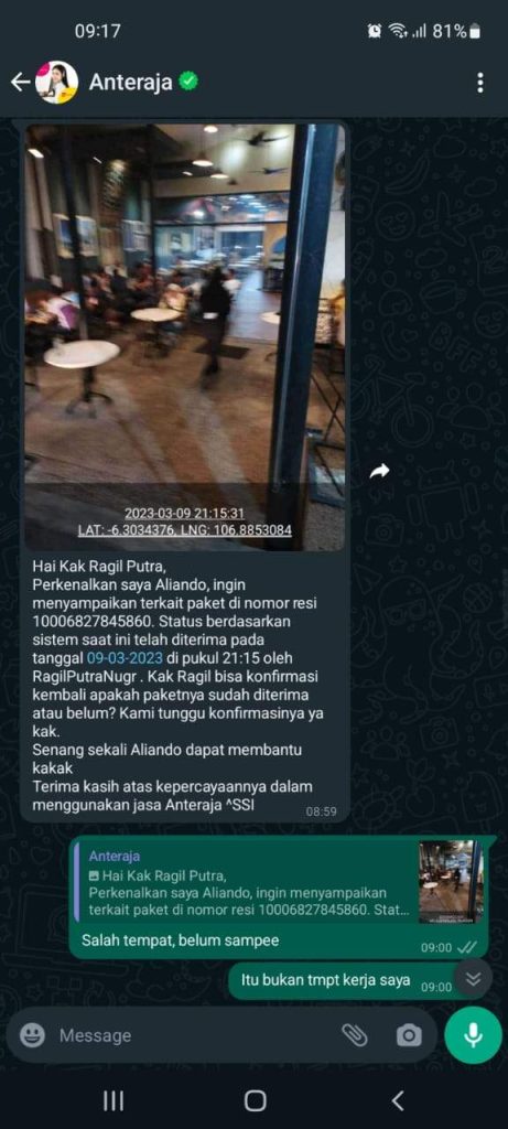 Pengiriman Terlambat dan Tersasar, AnterAja dan Tokopedia Lambat Menangani Komplain