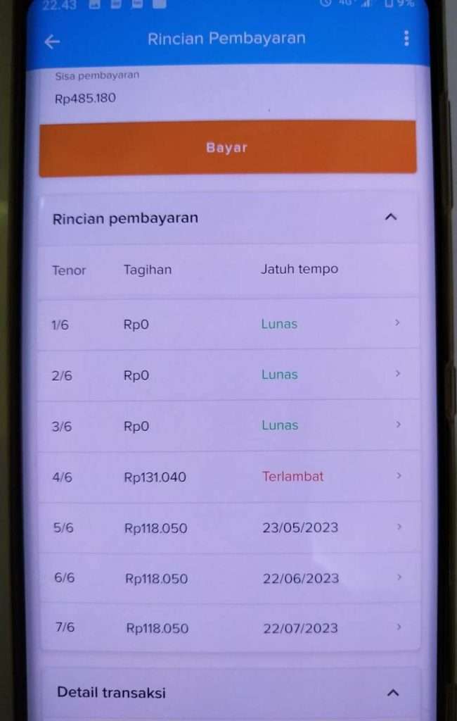 Tagihan Cicilan Kredivo Bertambah 1 Bulan Tanpa Kejelasan