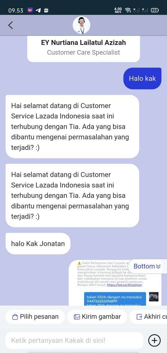 Kode Token PLN Dari Lazada Hanya 9 Angka CS Lazada Menyarankan Kode Token PLN Dari Lazada Hanya 9 Angka CS Lazada Menyarankan
