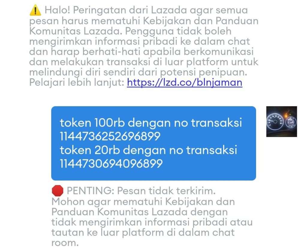 Kode Token PLN Dari Lazada Hanya 9 Angka CS Lazada Menyarankan Kode Token PLN Dari Lazada Hanya 9 Angka CS Lazada Menyarankan
