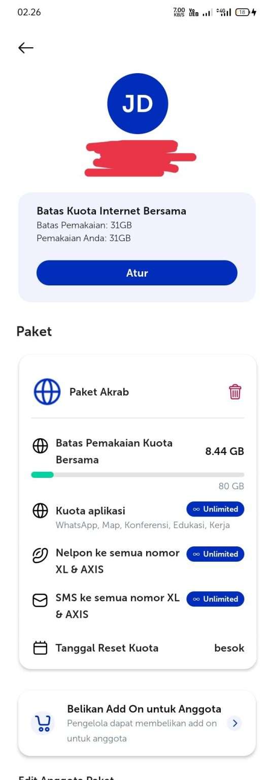 Penyelesaian Paket Akrab XL Mengecewakan
