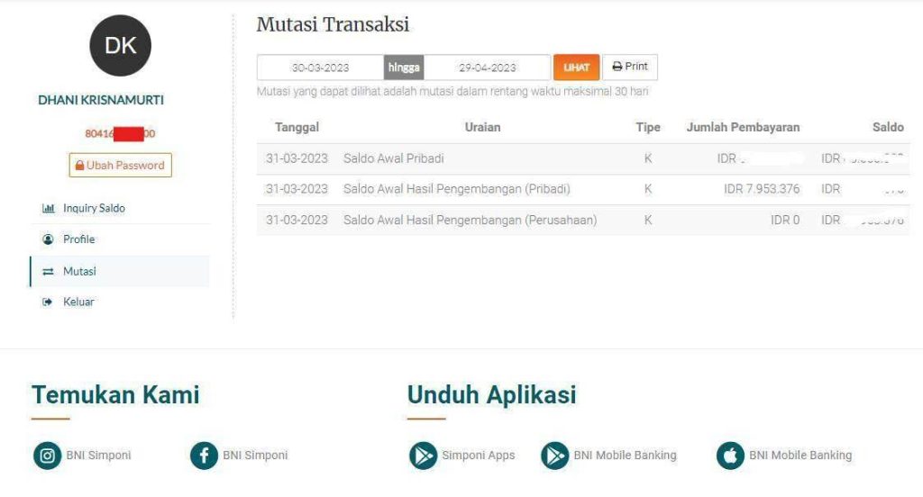 Transaksi Melalui BNI Mobile Banking Berhasil Namun Dana Tidak Masuk Ke ...