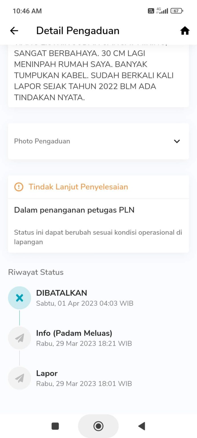 PLN Mengabaikan Laporan Terkait Tiang Listrik yang Mengancam Keselamatan