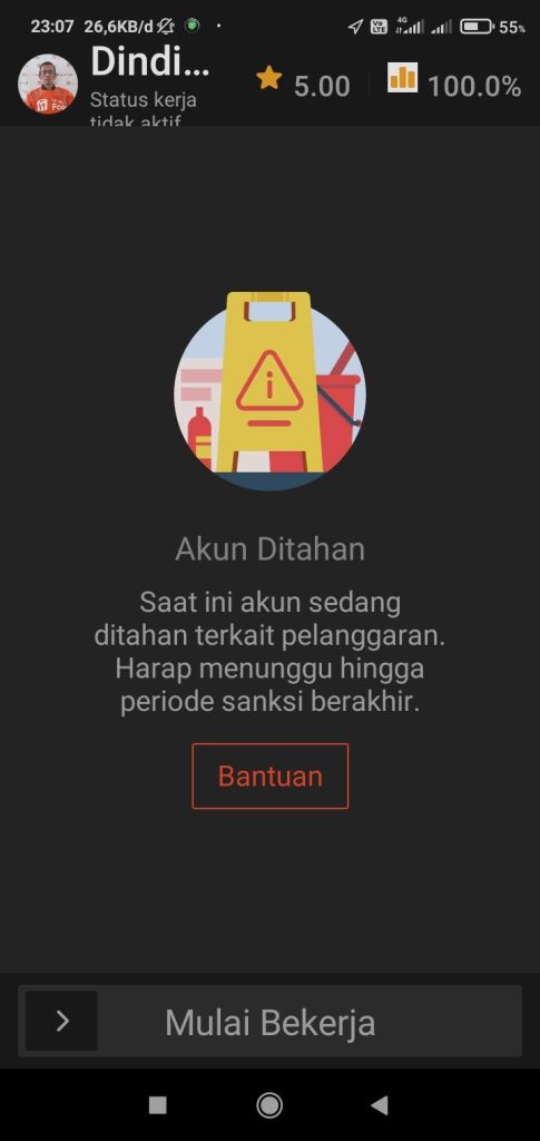 Shopee Menahan Akun Driver Tanpa Kejelasan