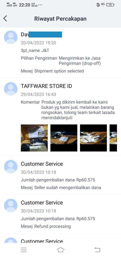 Pembeli Penipu di Lazada Berkedok Return Produk