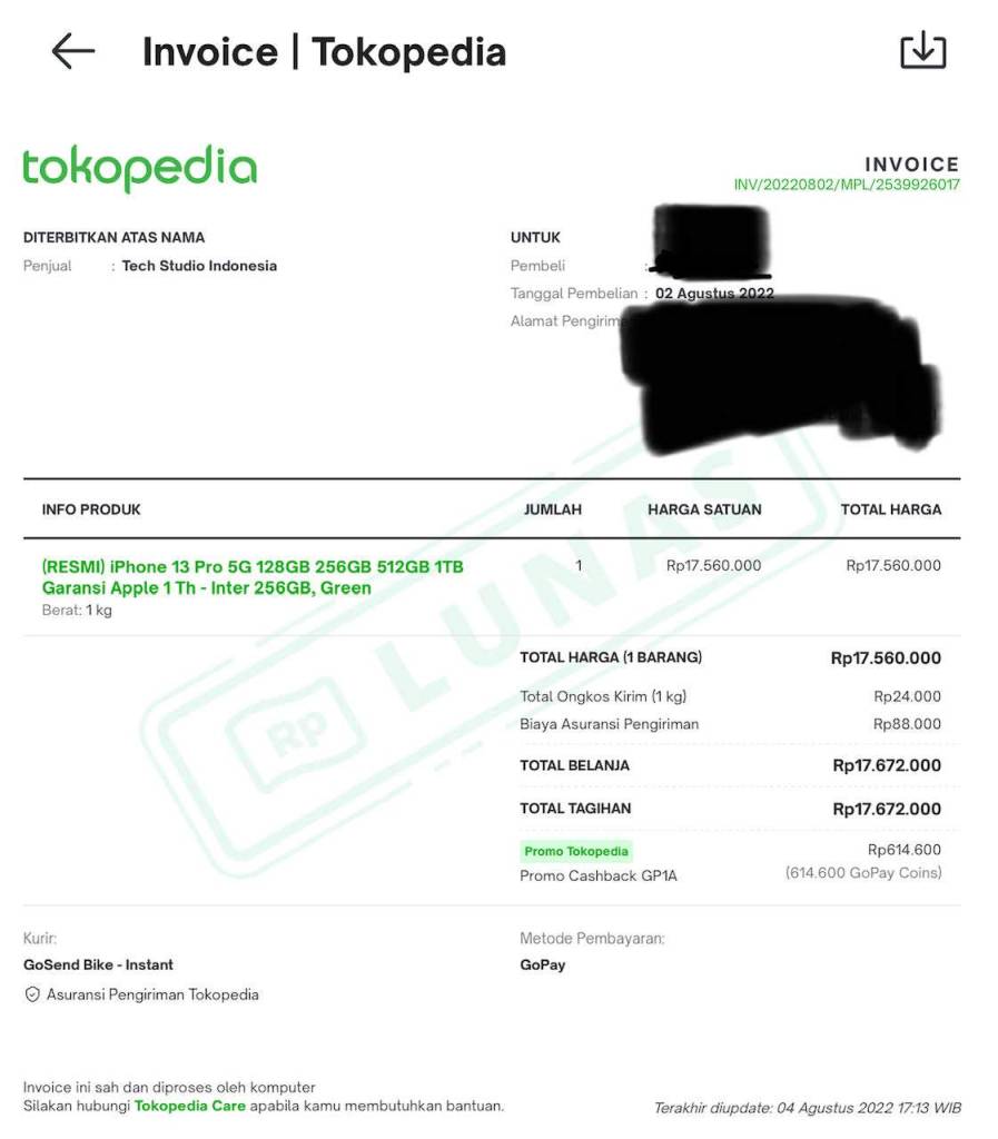 Hati-Hati Membeli iPhone Garansi Inter di Tokopedia!