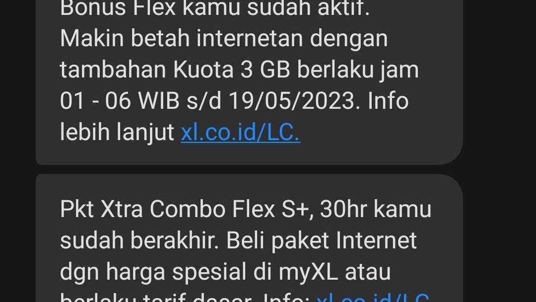 Haduh! Ambil Bonus XL Malah Paket Utama Hilang Terhenti
