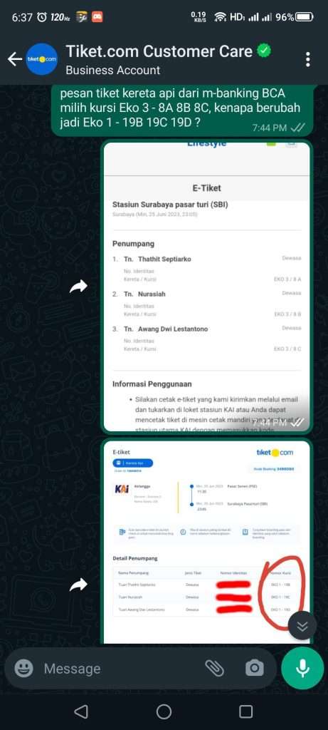 Pesan Tiket Kereta Api lewat m-Banking BCA Lifestyle dan Tiket.com ...