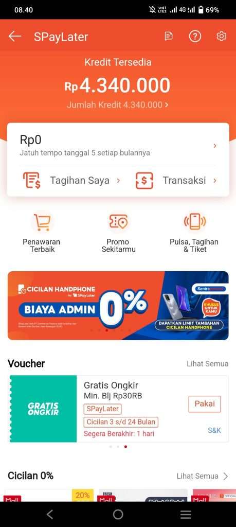 Terima Kasih kepada SPaylater PT. Commerce Finance
