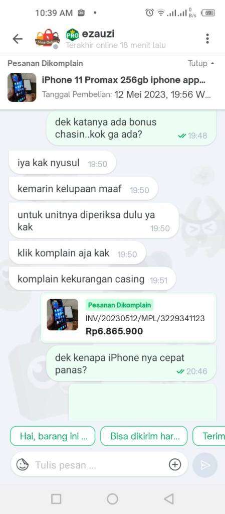 iPhone yang Diterima Ternyata Palsu, Bagaimana Komitmen Perlindungan Tokopedia kepada Pelanggannya?