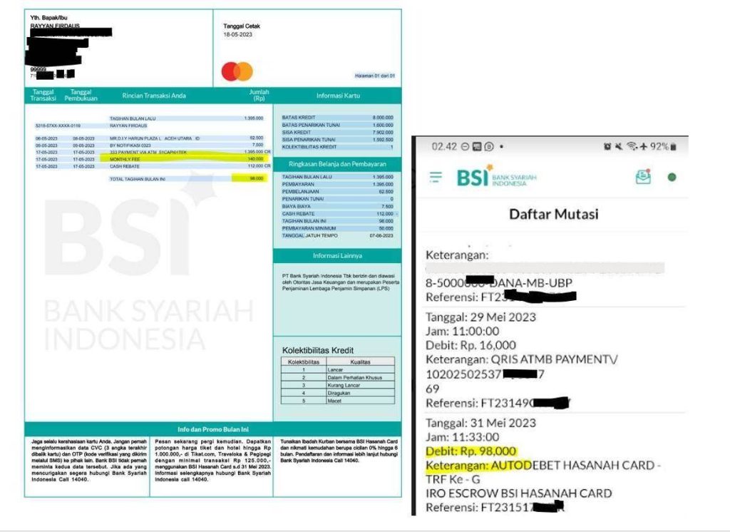 Denda Keterlambatan Hasanah Card yang Tidak Bisa Dibayar Saat Jatuh ...