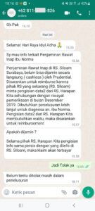 Pre-Admission Pemegang Black Card Prudential Ditolak