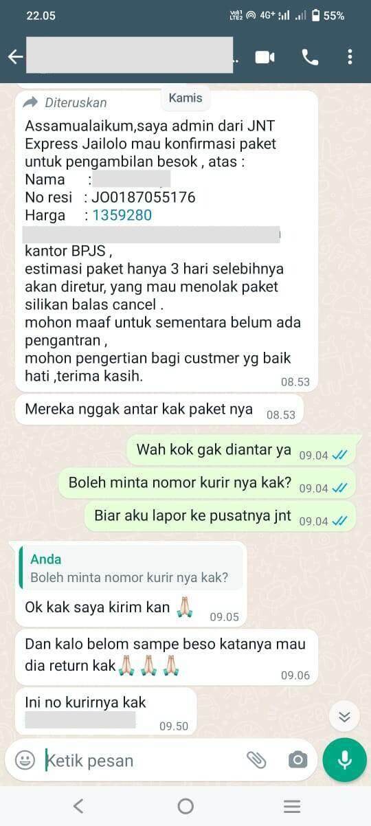 Kurir Tidak Mau Mengantar Paket ke Alamat Tujuan, Malah Mengancam Akan Diretur Jika Tidak ...
