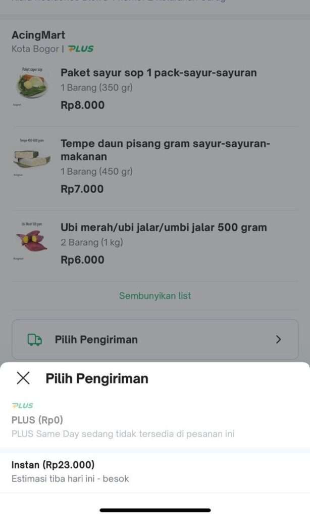 Keluhan Layanan Tokopedia PLUS