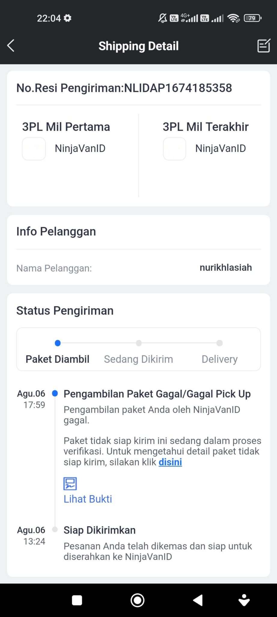 Kurir Tidak Datang Menjemput Paket, Malah Seenaknya Membuat Status ...