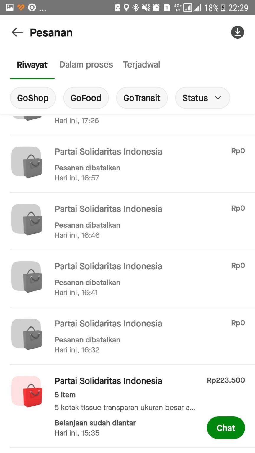Akun Gojek Dibekukan Secara Sepihak oleh Gojek karena 7 Driver Tidak ...