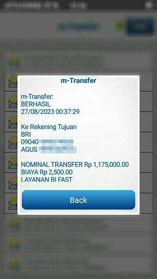 Saldo Rekening Ter-autodebet 2 Kali Di Bawah Nominal Tagihan, Sisa ...
