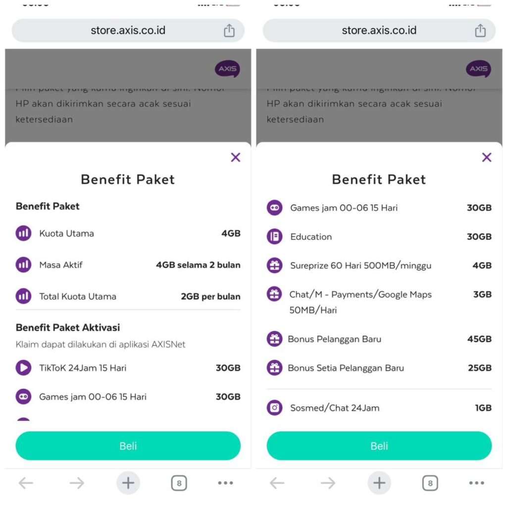 Merasa Tertipu dengan Promosi AXIS di Website store.axis.co.id