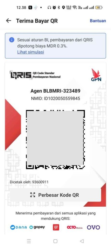 Transaksi QRIS Mitra Bukalapak dari Aplikasi DANA Bermasalah