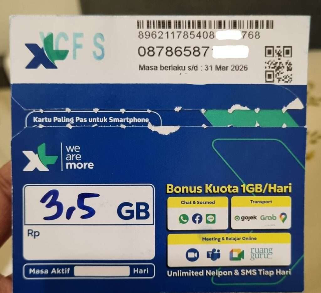 Aktivasi Kartu Perdana Paket XL 3,5 GB yang Tidak Kunjung Aktif