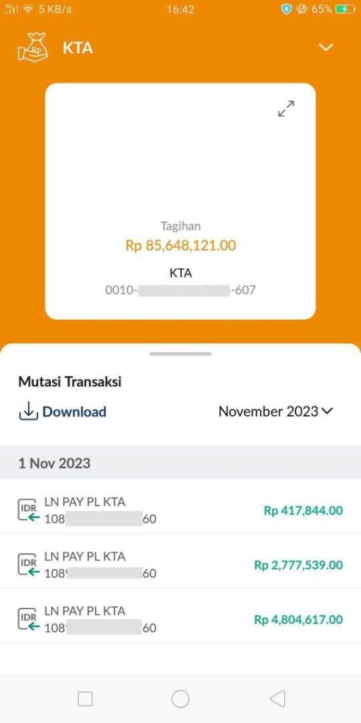 Rekening KPR Syariah PermataBank Melakukan Pendebitan Selain Angsuran KPR