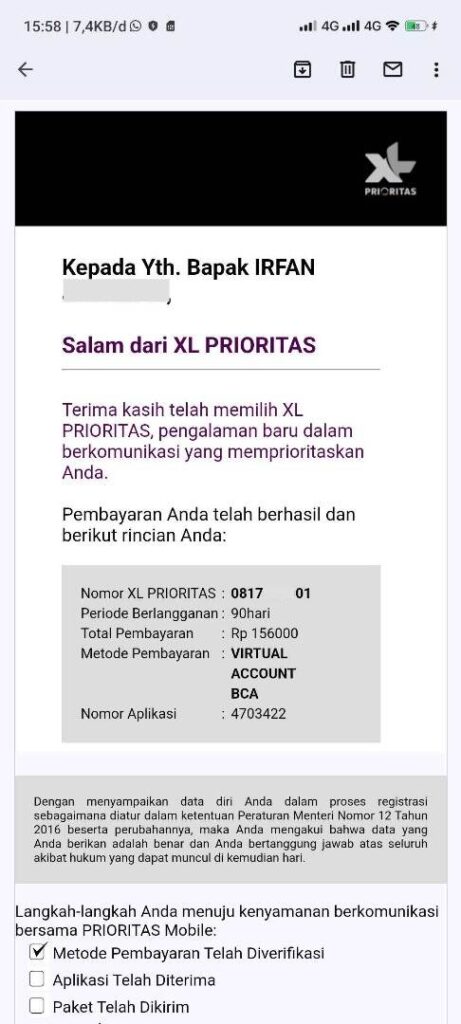 Keluhan Pembelian Nomor XL Prioritas, Jangan Sampai Terjadi Pada Kalian!