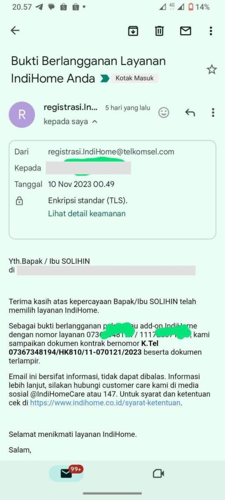 Lagi-lagi Kecewa dengan Pelayanan IndiHome!