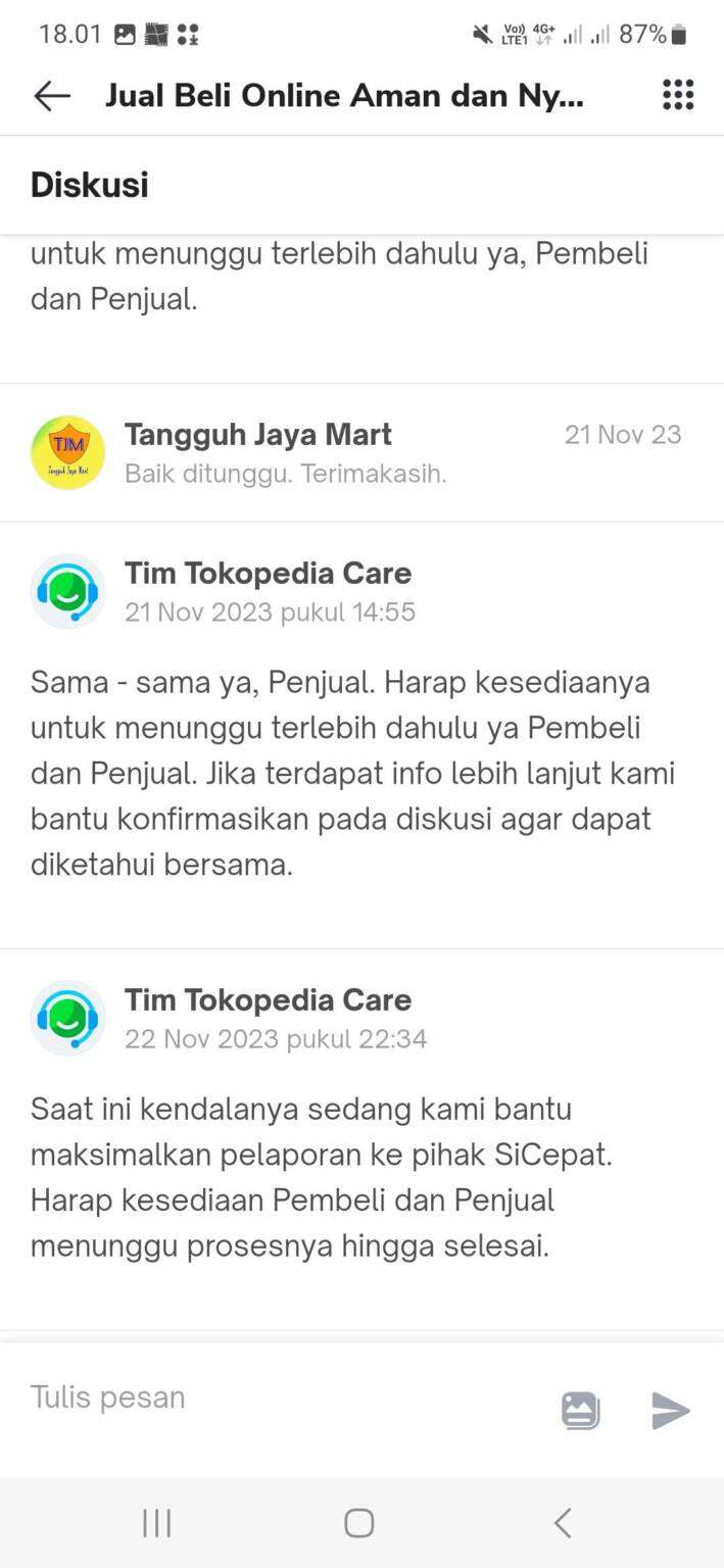 Paket Handphone Ditukar Boneka saat Pengiriman via SiCepat pada ...