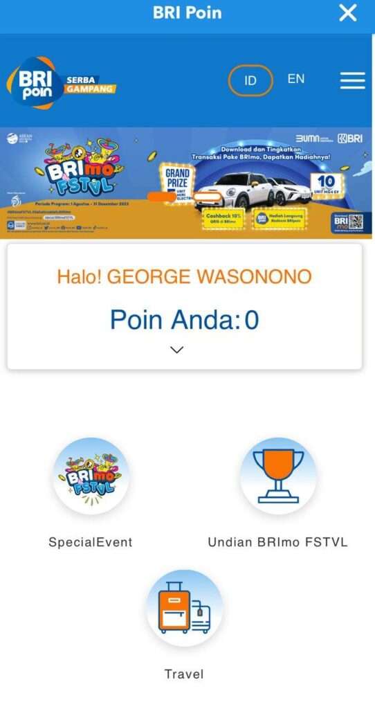 Tidak Mendapatkan BRI Poin di Aplikasi BRImo, Padahal Aktif Melakukan ...