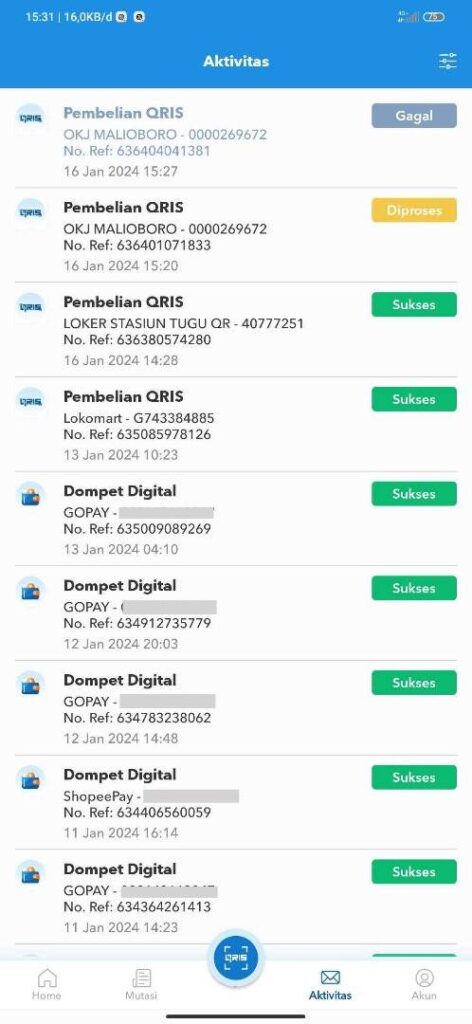 Saldo BRI Terpotong, tapi Status Pembayaran Diproses dan Dana Tidak Kembali