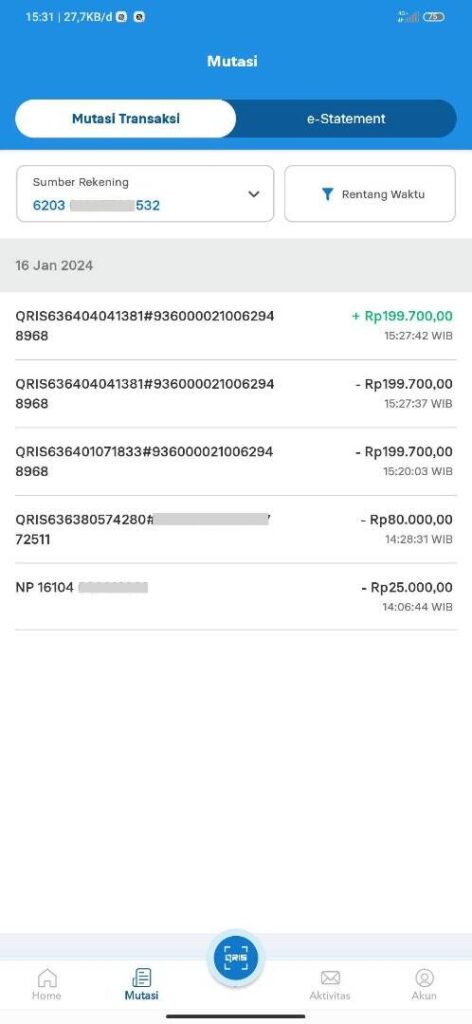 Saldo BRI Terpotong, tapi Status Pembayaran Diproses dan Dana Tidak Kembali