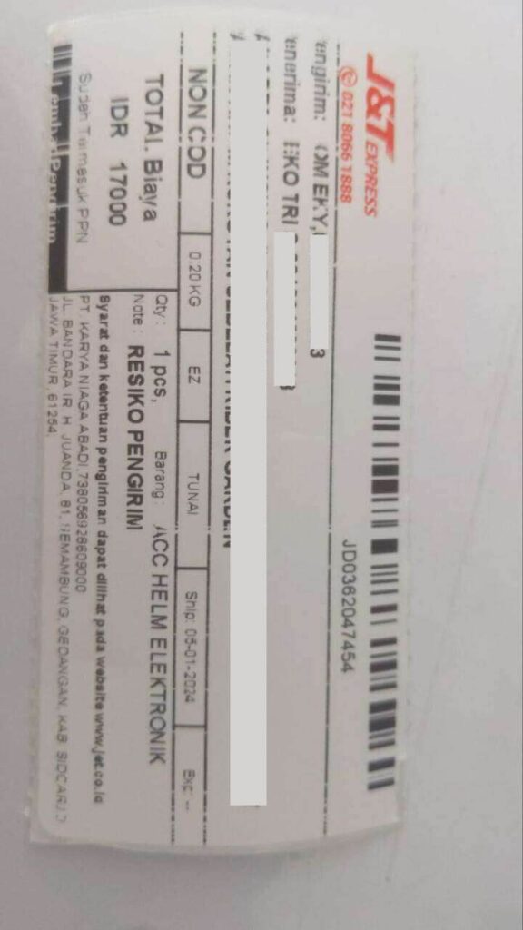 J&T Express yang Lamban, Tanpa Solusi dan Tidak Profesional