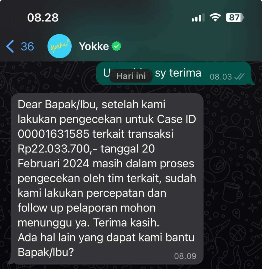 Livin Merchant Mandiri Menahan Dana Penjualan Saya