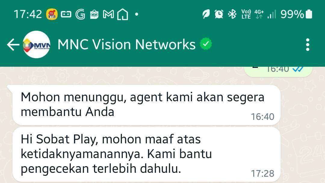 MNC Play Layanannya "Lemot"