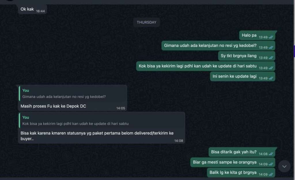 Barang Dinyatakan Hilang, karena Sistem SPX Bisa "Double Input" Nomor Resi