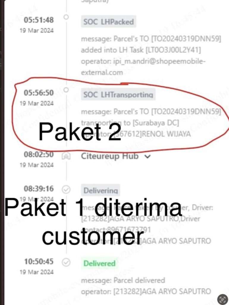 Barang Dinyatakan Hilang, karena Sistem SPX Bisa "Double Input" Nomor Resi