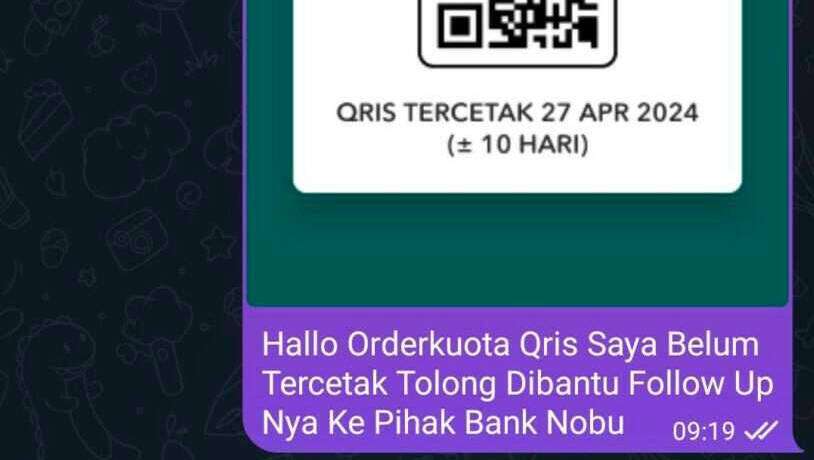 Kecewa terhadap Pelayanan Orderkuota