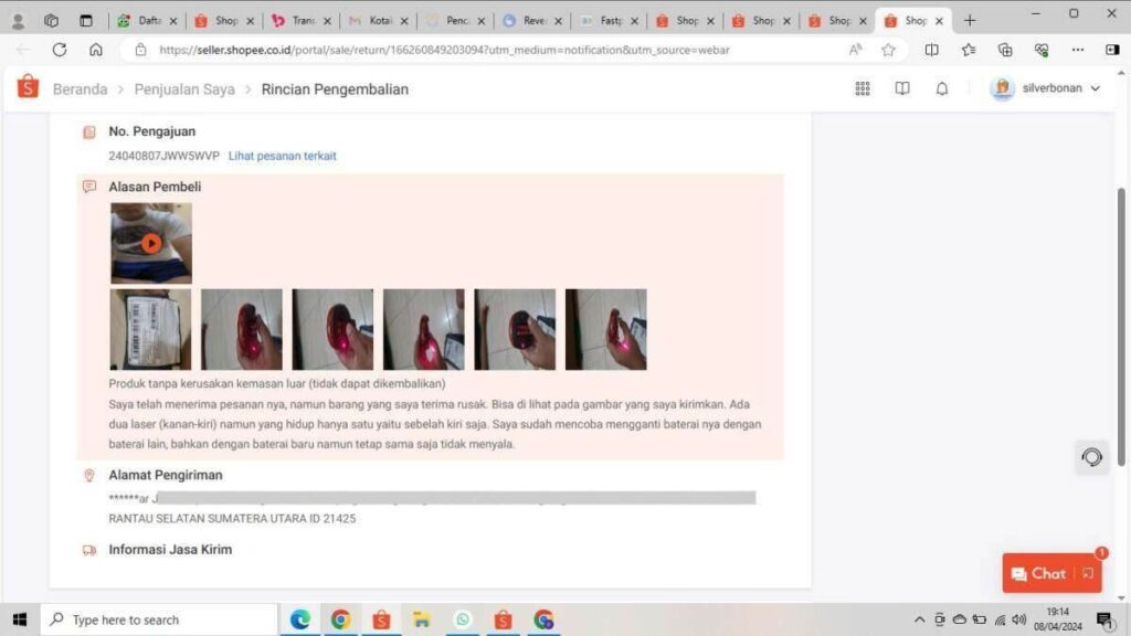 Proses Komplain Pembeli di Shopee "Auto Approve"