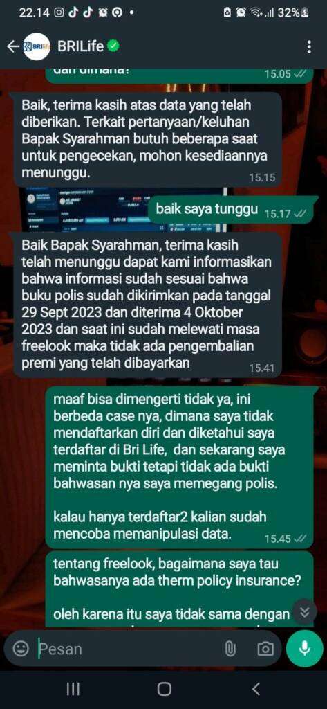 Kecewa dan Merasa Dimanipulasi oleh Pihak BRI dan Asuransi BRI Life