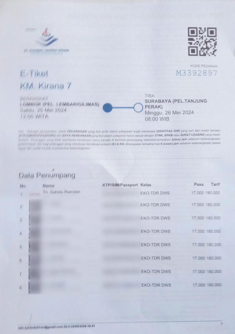 Proses Refund Tiket Kapal Ferry DLU Berbelit-belit