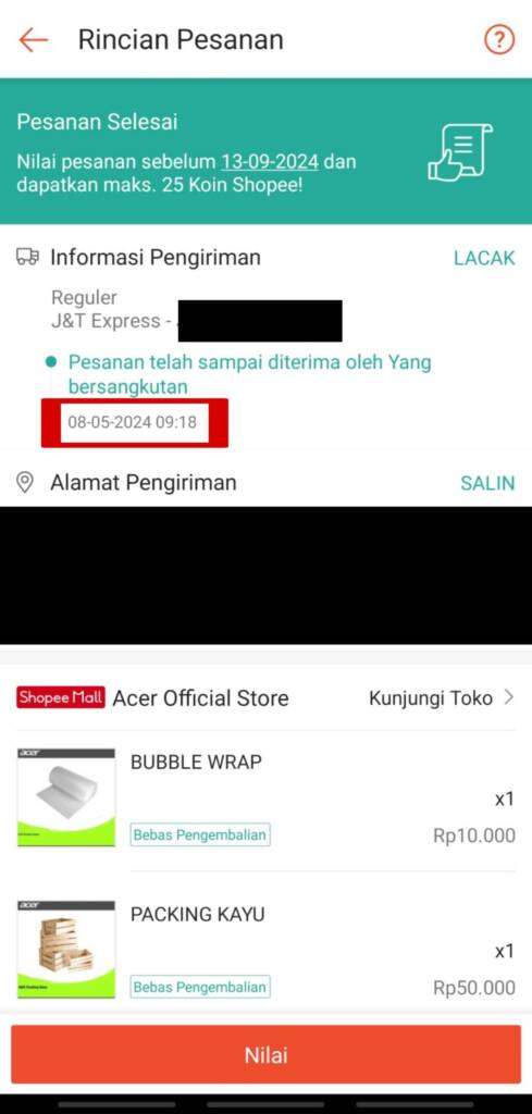 Kecewa terhadap Acer, Baru 12 Hari Layar Laptop Alami "Spot White"