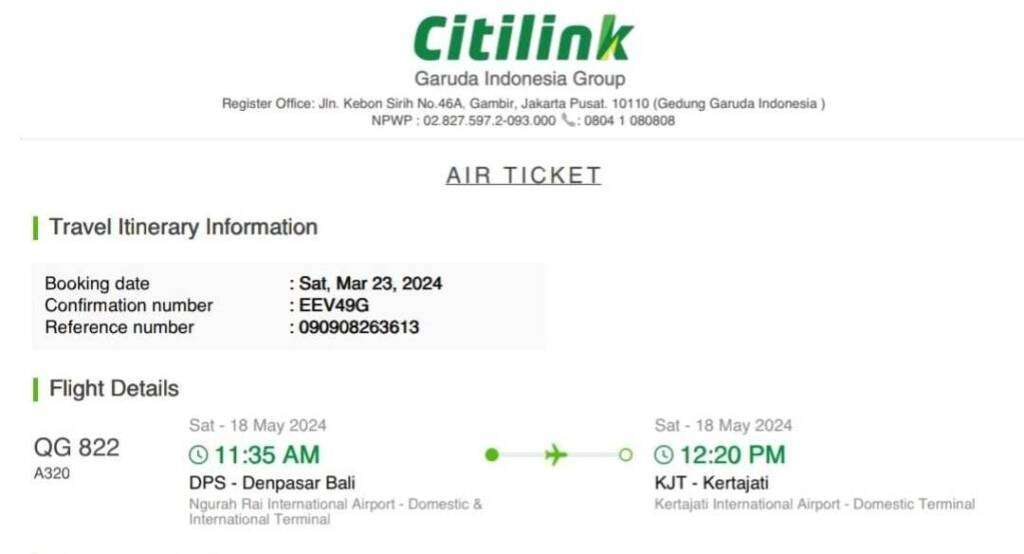 Kecewa karena Refund Citilink Belum Diterima